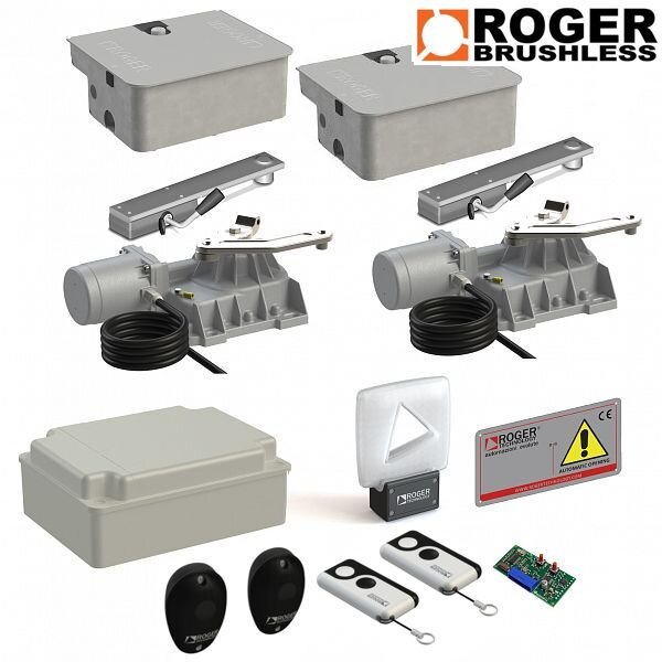 SET BR21/354 - podzemné pohony Roger brushless pre krídlové brány | Epohony.sk